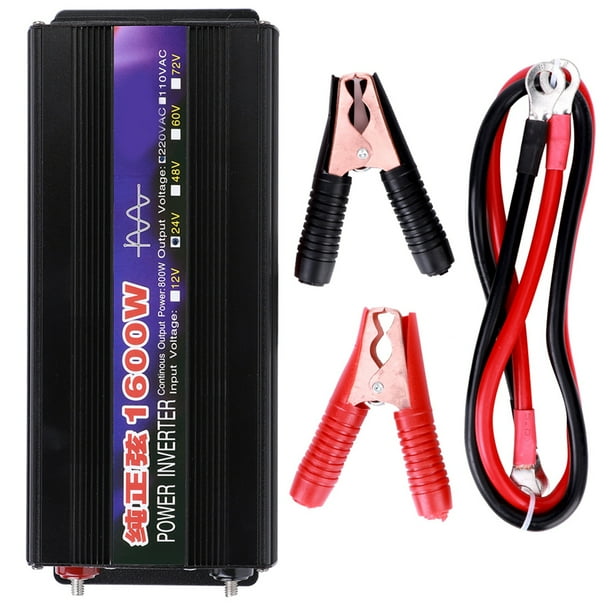 Power Converter,1600W Power Inverters Pure Power Inverters Voltage ...