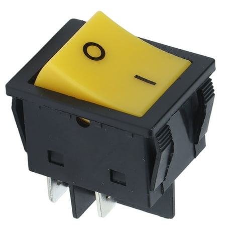 Power Switch, Quick Response Widely Applicable Rocker Switch 4 Pin ...