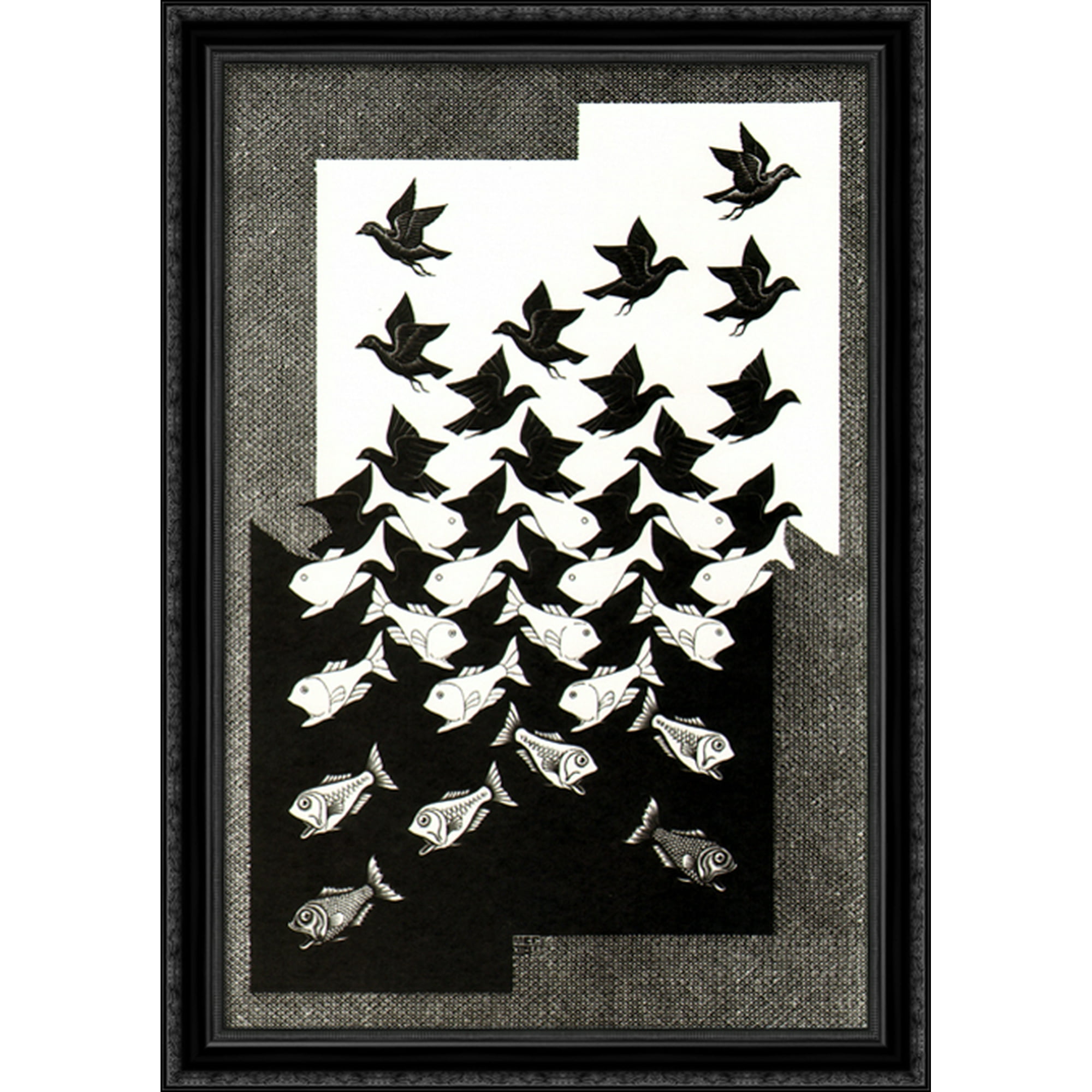 Sky And Water I Mc Escher