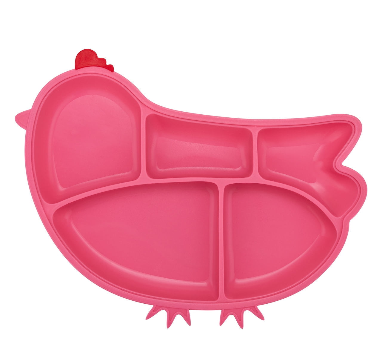 Innobaby Din Din Smart Silicone Chicken Plate for Children, BPA Free ...