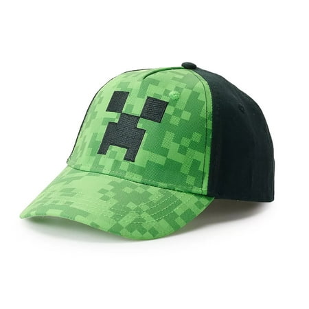 Minecraft Creeper Hostile Mob Game Character Kids Snapback Hat - Walmart.ca