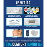 HoMedics, Cool Mist Ultrasonic Humidifier with Essential Oil Tray, 7 ...