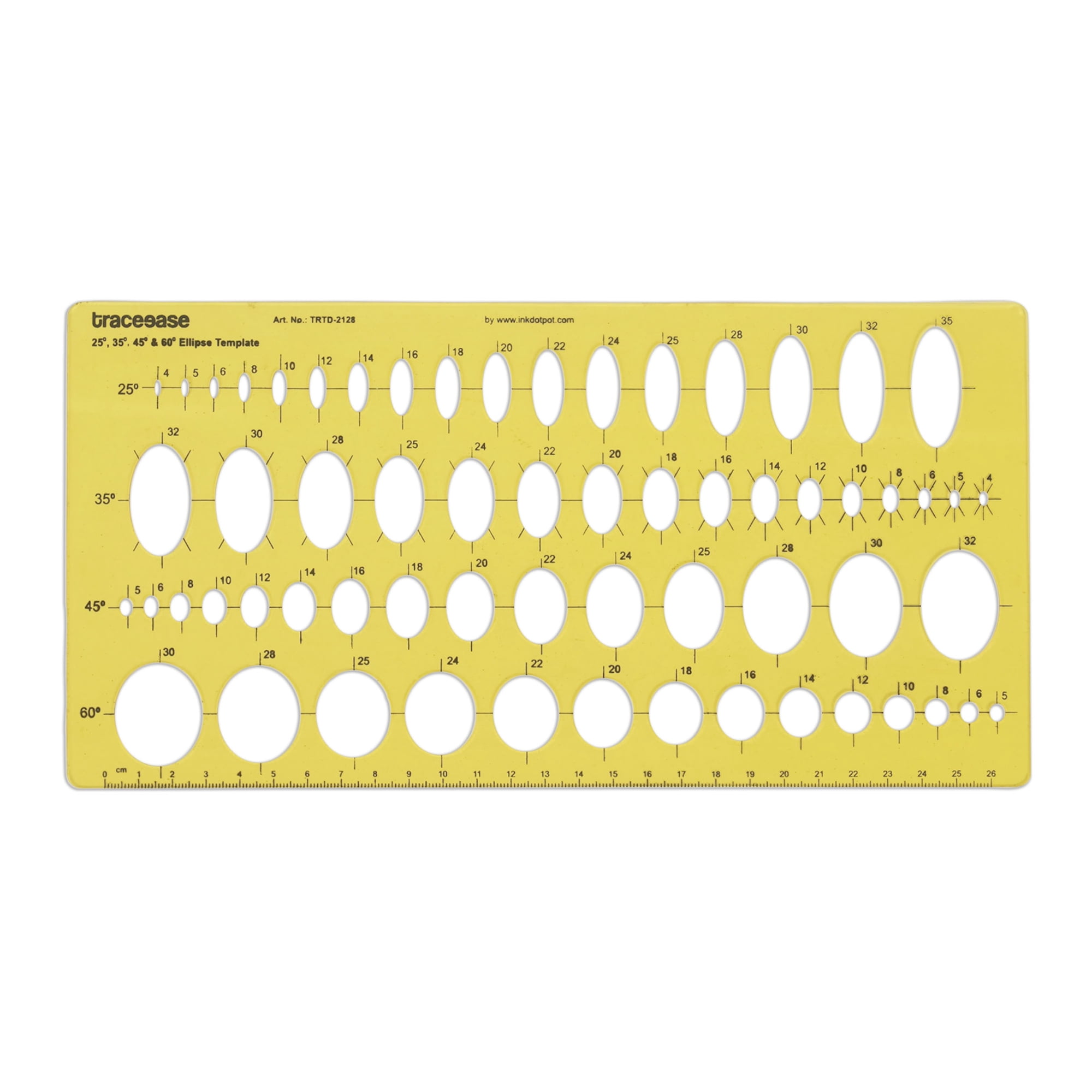 Click here for Traceease Geometric Drafting Ellipse Template Draw... prices