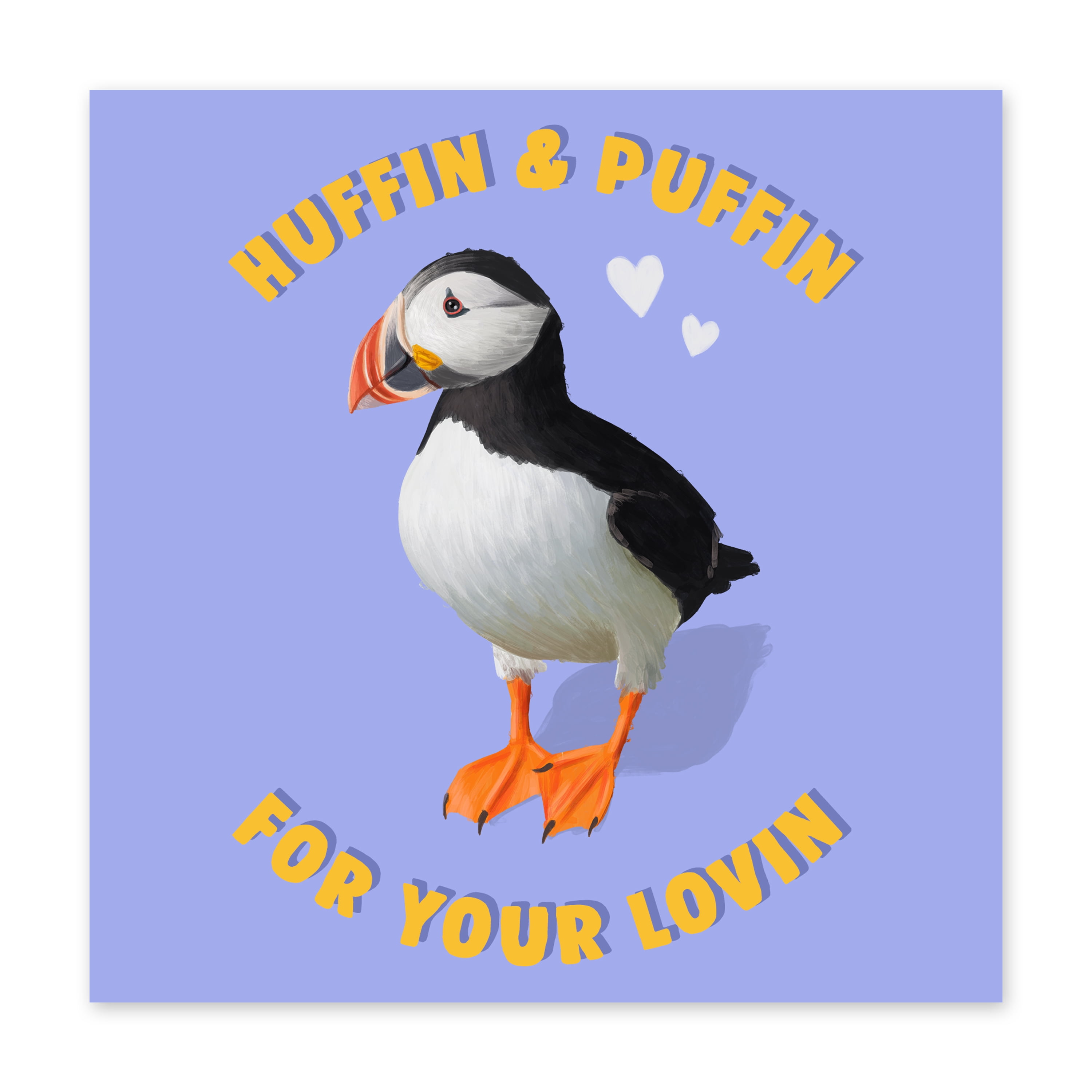 Central 23 - Cute Anniversary Card - “Huffin And Puffin” - Funny ...