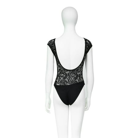 Sexy Lace Translucent One-piece Swimsuit Beautiful Female Beachwear ...