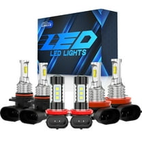 For Jeep Grand Cherokee 2012-2018, LED Headlights 6000K 9005 H11 H11 ...