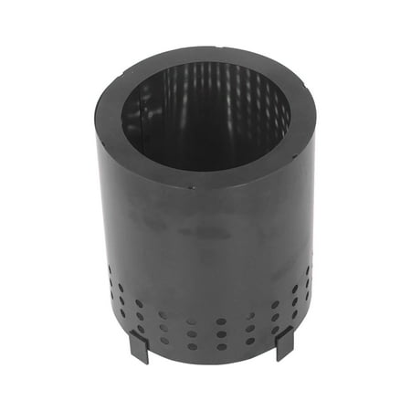 Wood Burning Firepit, Smokeless Efficient Heating Iron Tabletop Fire ...