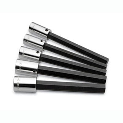 5 Piece Metric Long Hex Bit Socket Set - Walmart.com