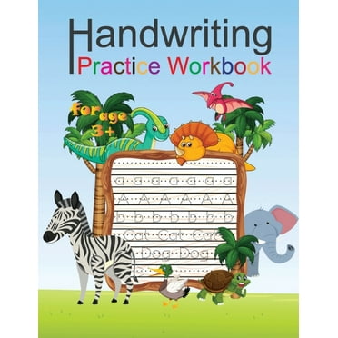 Alphabet Letter Tracing: Handwriting Practice Notebook With Dotted ...