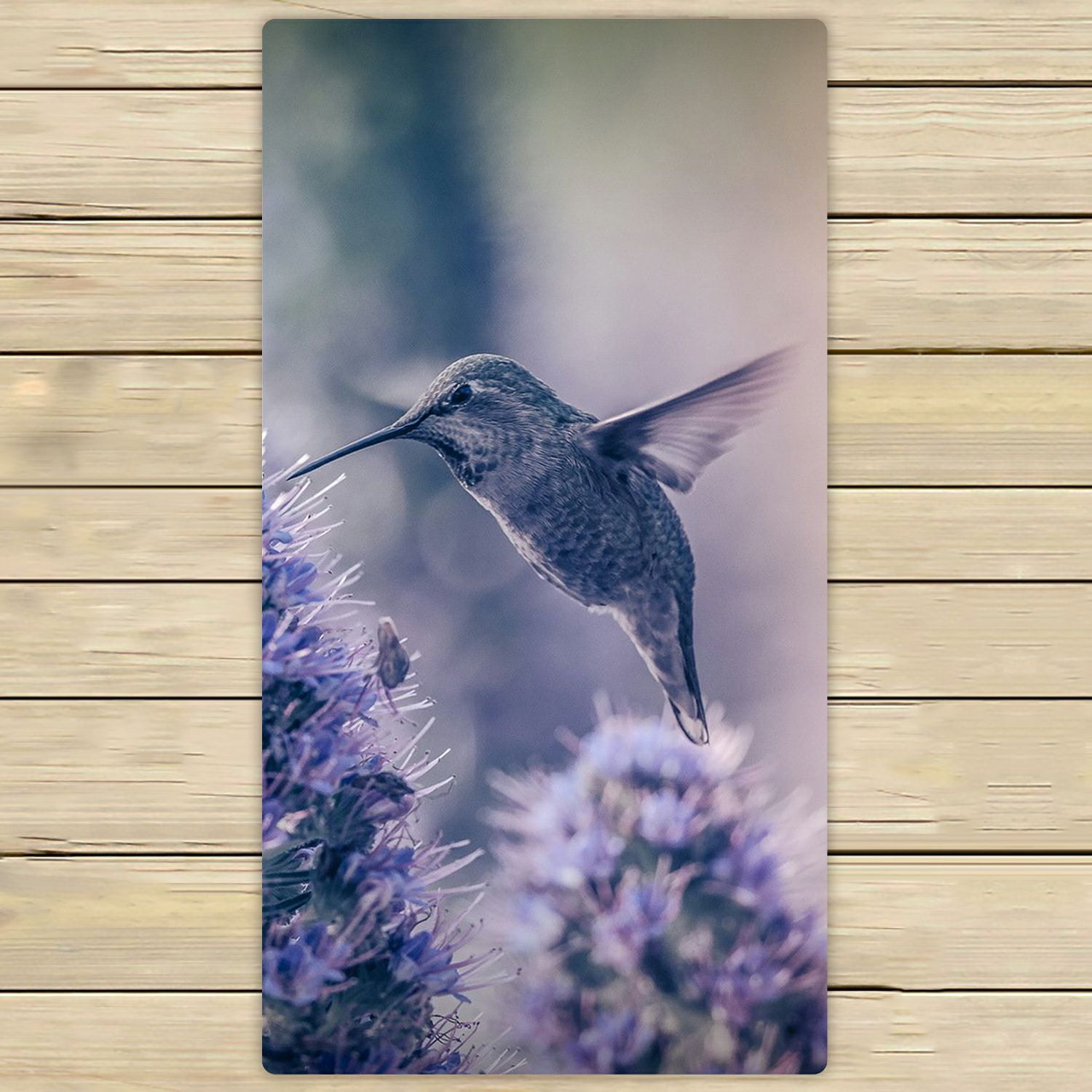 ZKGK Hummingbird Hand Towel Bath Towels Beach Towel For Home Outdoor ...
