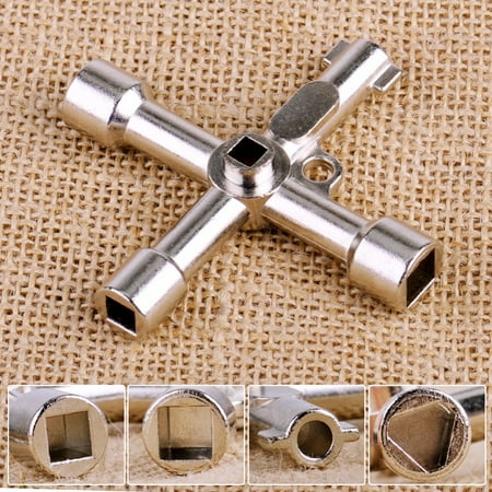 HUSERYT Multi-Model Universal Cross Plumber Keys Triangle For Gas ...