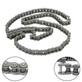 EPOTOOR 80H Heavy Duty Roller Chain 10 Feet with 1 Connecting Links 120 ...