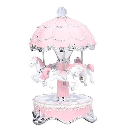 Retro Carousel Music Box, Musical Carousel Luminous For Friends ...