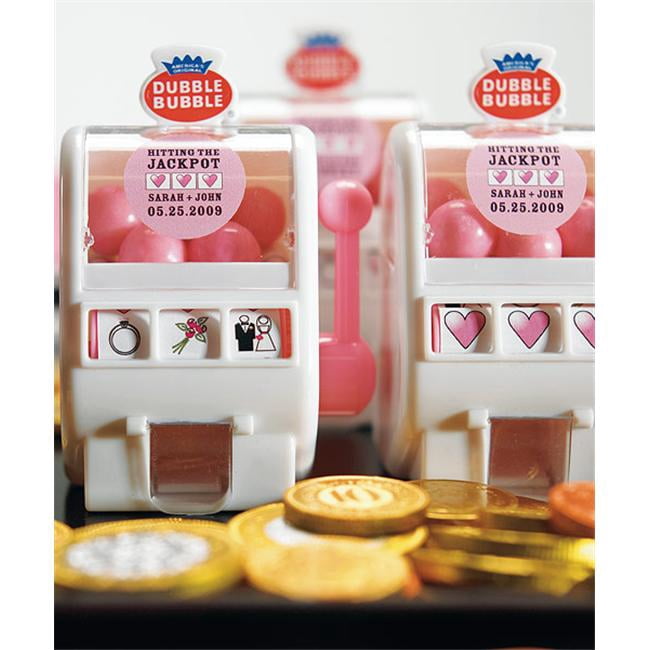 Weddingstar Mini Slot Machine Bubble Gum Dispenser - Walmart.com