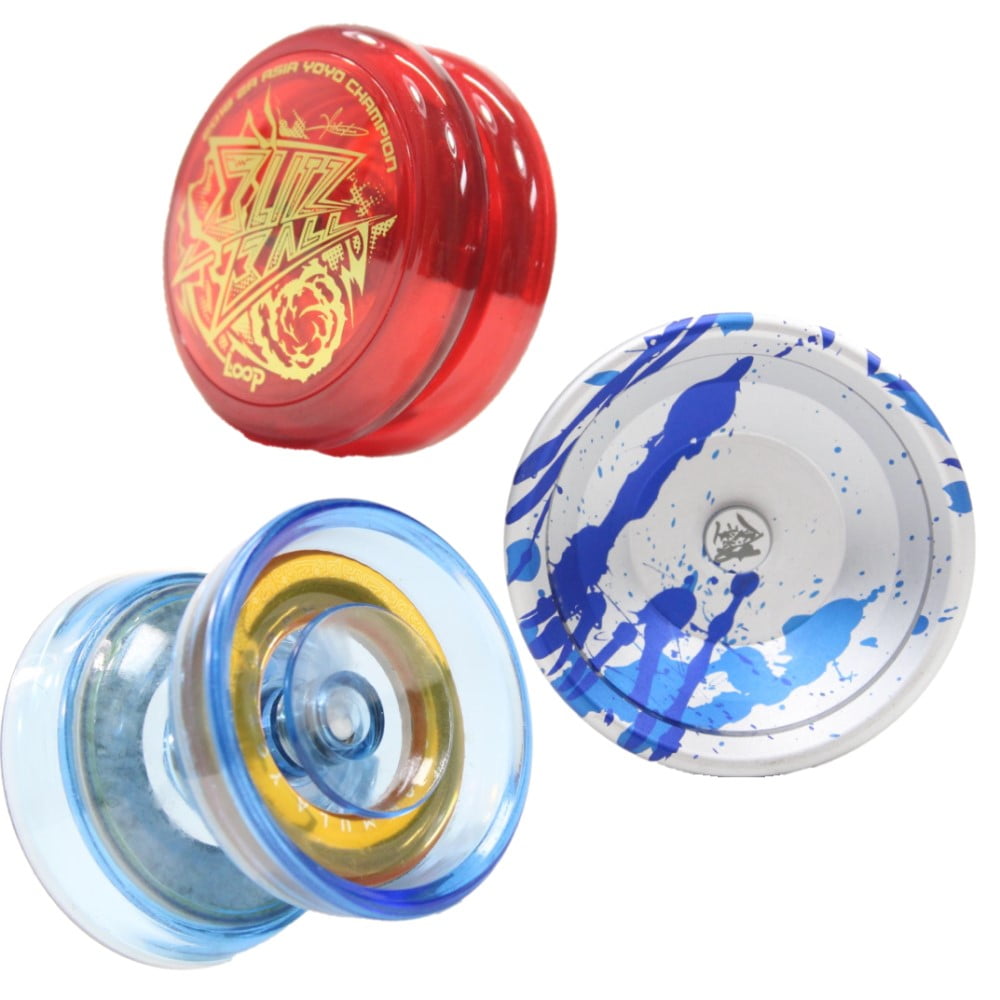 Yoyoformula Beginner Yo-Yo Set - 3 Yoyos and a 10 Pack of Strings ...