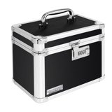Vaultz Combination Lockable Storage Box, Black, Medium Density ...
