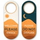 ASSURED SIGNS Do Not Disturb Door Hanger Sign | 9 by 3.5 Inch | Blue ...