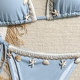 Adjustable Strap Beachwear Female Swimsuit Split Design Swimwear with ...