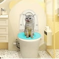Cat Toilet Trainer, Odor Proof Litter Box, Splash Proof Pet Toilet ...