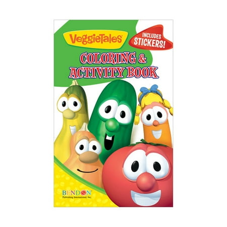 VeggieTales Digest Coloring and Activity Book - Walmart.com