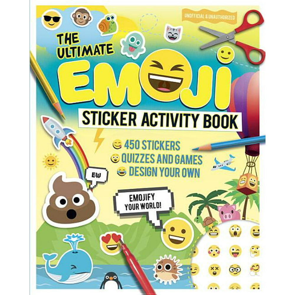 The Ultimate Emoji Sticker Activity Book (Paperback) - Walmart.com ...