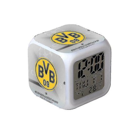 Led Digital Alarm Clock With Colorful Lights, Digital Alarm Clock ...