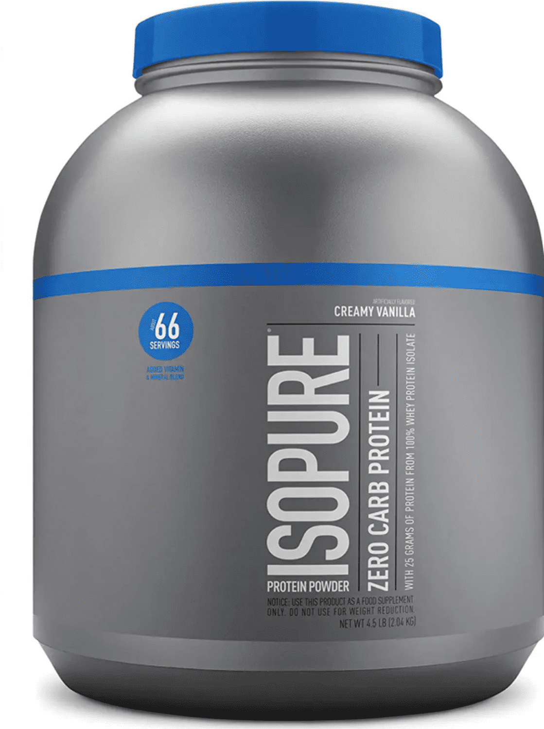 Proteína cero carbohidratos Isopure Company Isopure Zero Carb 4.5 lbs ...