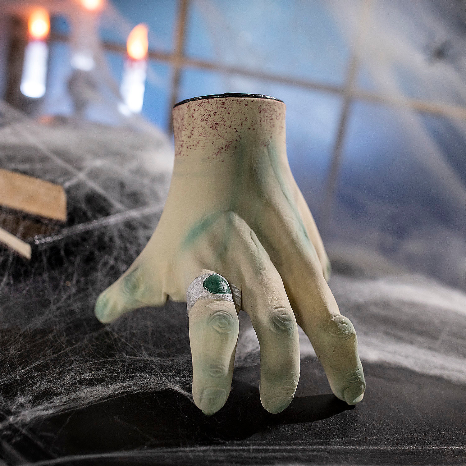 Animated Walking Hand, Creepy & Fun Halloween Decorations, Haunted ...
