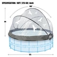 HappyToysWorld 10/12/15 Foot Round Multifunctional All Weather Cover ...