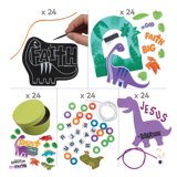 Bulk 120 Pieces Dinosaur VBS Craft Kit Assortment - Walmart.com