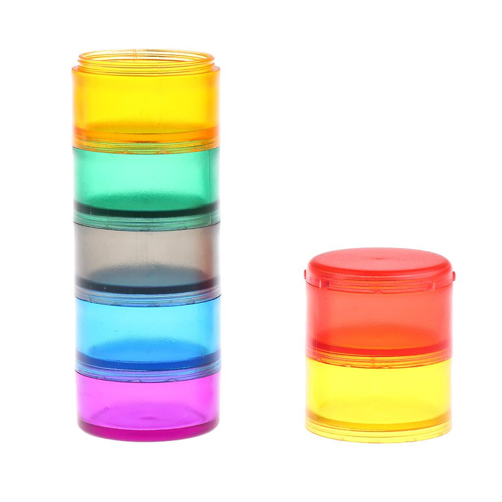 Week Weekly Tablet Box Holder Organizer Stackable Container - Walmart.com