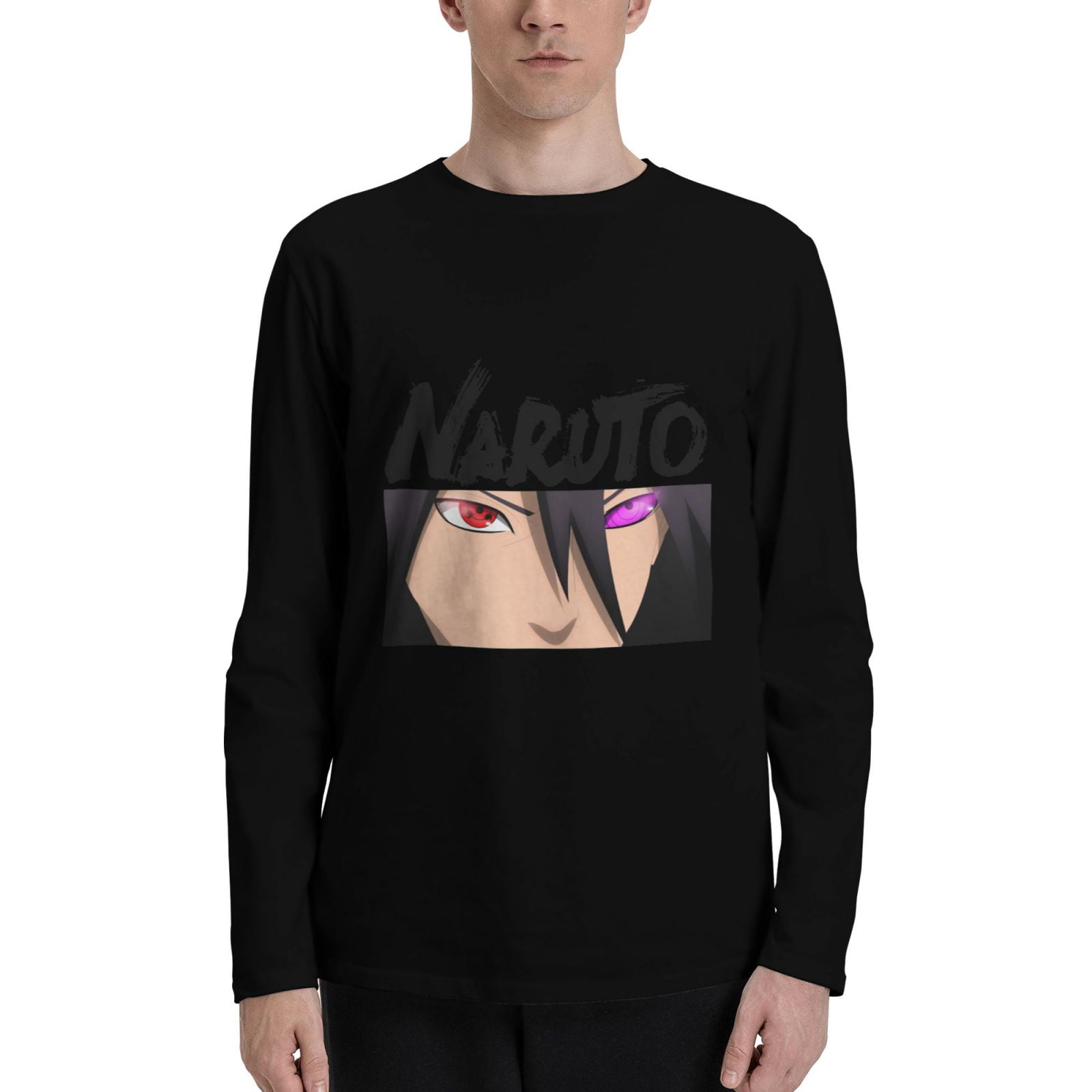 Uchiha Sasuke Long Sleeve Sweatshirt - Walmart.com