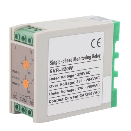 Overvoltage Protector, Monophase Single Phase Power Monitoring Relay ...