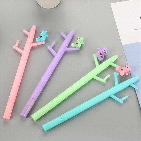 Little Bear on the Tree Style Pack of Cute Kawaii Gel Ink pens Fine ...