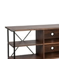 Saint Birch Bombay Wood Walnut 70-Inches TV Stand - Walmart.com