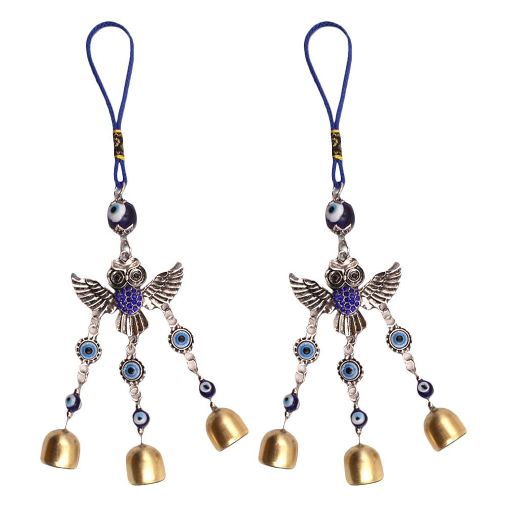 Click here for Kakowely Evil Eye For Car Mirror 2pcs Decorative C... prices