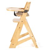 Keekaroo Height Right High Chair with Tray - Natural - Walmart.com