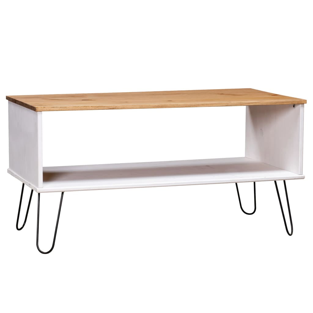 Click here for Vidaxl Coffee Table New York White And Light Wood... prices