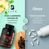 Enzym Blend 180 Cáps. Ingredientes Naturales. B Life. B LIFE Cápsulas ...