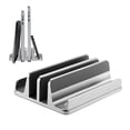 Vertical Desktop Organizers Aluminum Alloy Stand for Laptops and ...