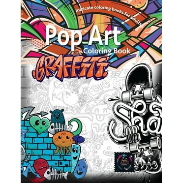 Graffiti Style Coloring Book (Paperback) - Walmart.com