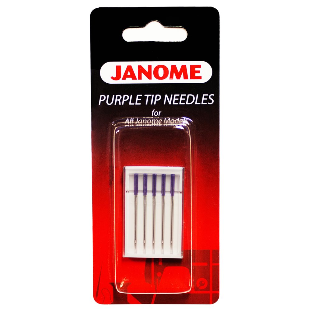 Janome Purple Tip Sewing Machine Needles - Walmart.com - Walmart.com