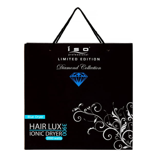 ISO Beauty ISO Diamond Collection Hairlux Hair Dryer, Turquoise ...
