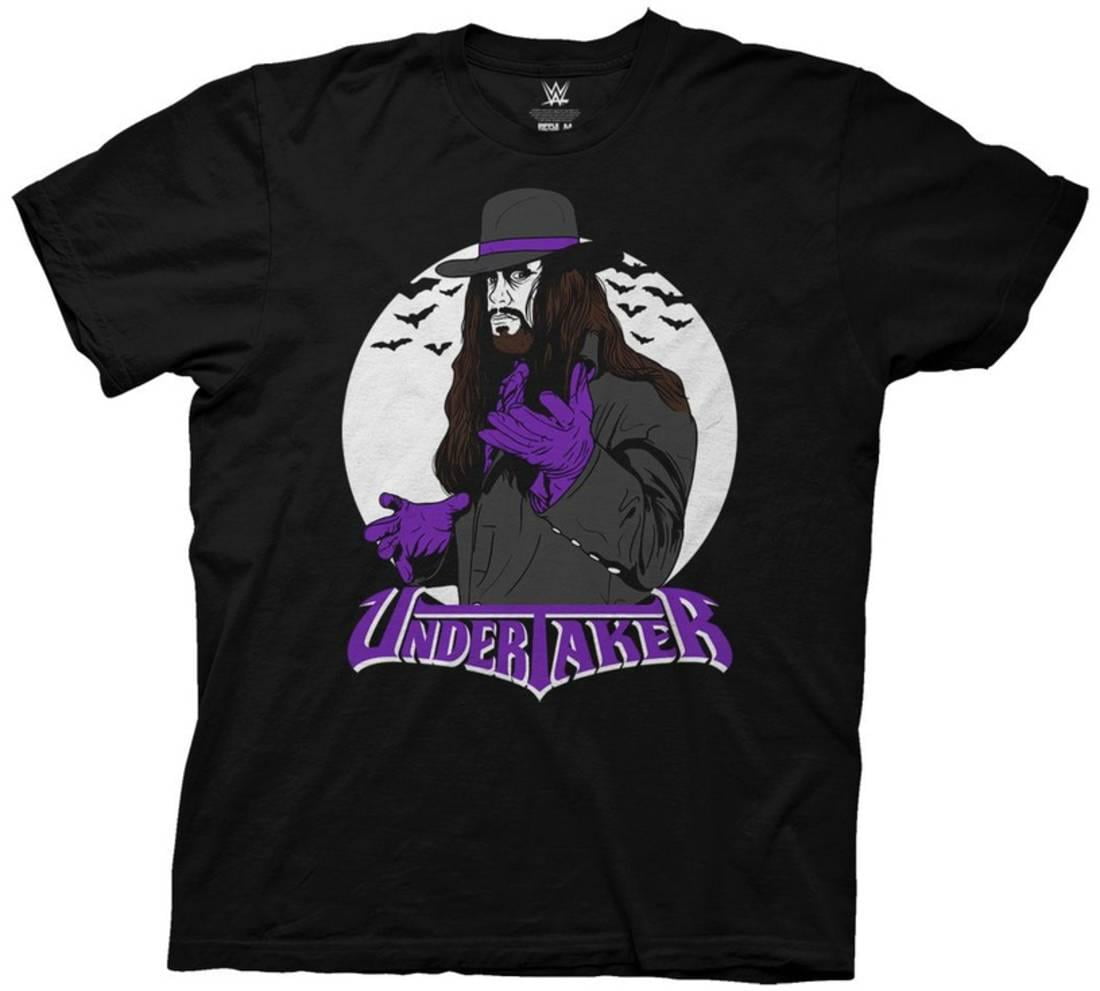 WWE- Vintage Undertaker Apparel T-Shirt - Black - Walmart.com