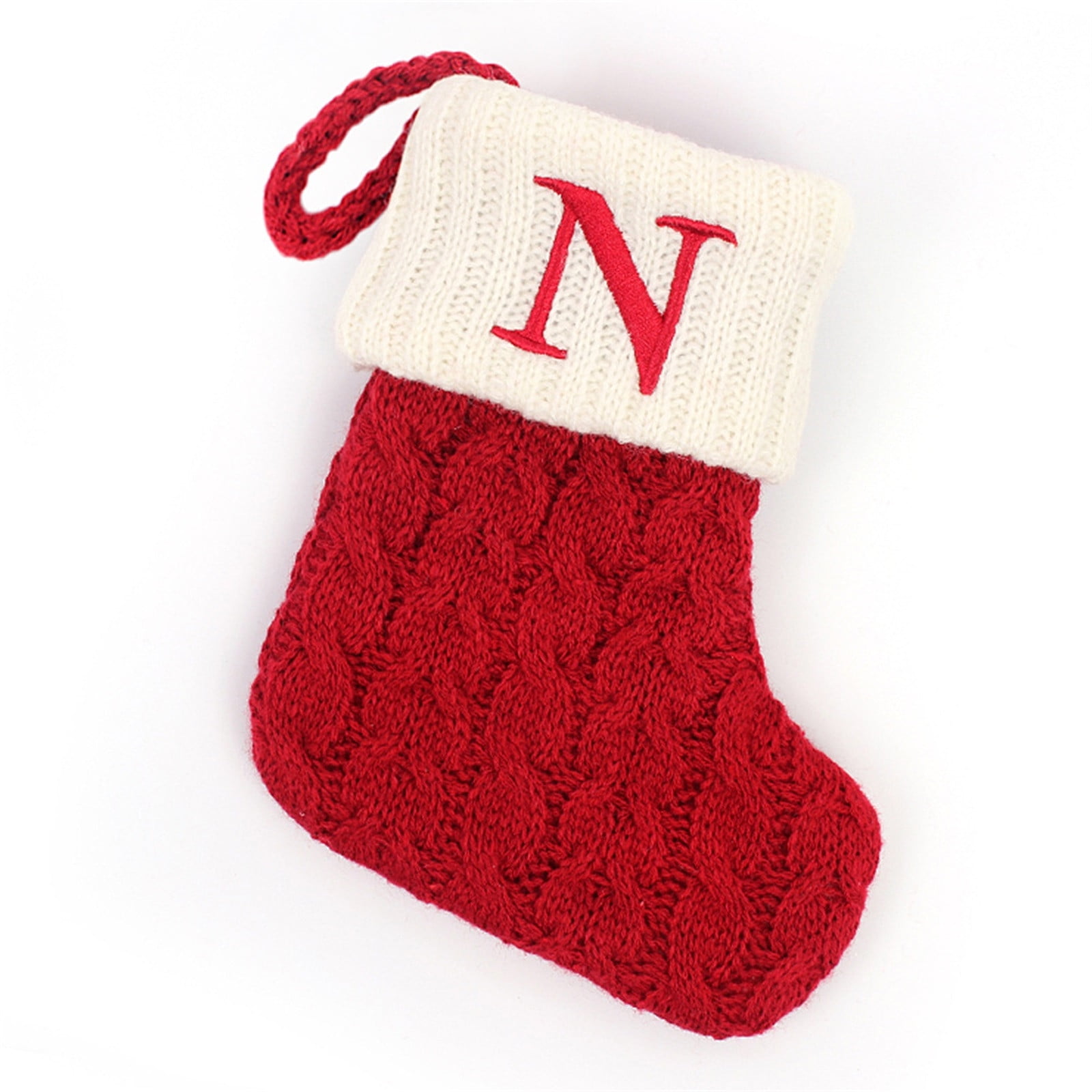 Click here for Fridja Christmas Stockings With Initials  7.1 Inch... prices