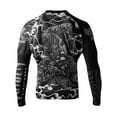 Raven Fightwear Men's The Oni of Rashoumon BJJ Jiu Jitsu Rash Guard MMA ...