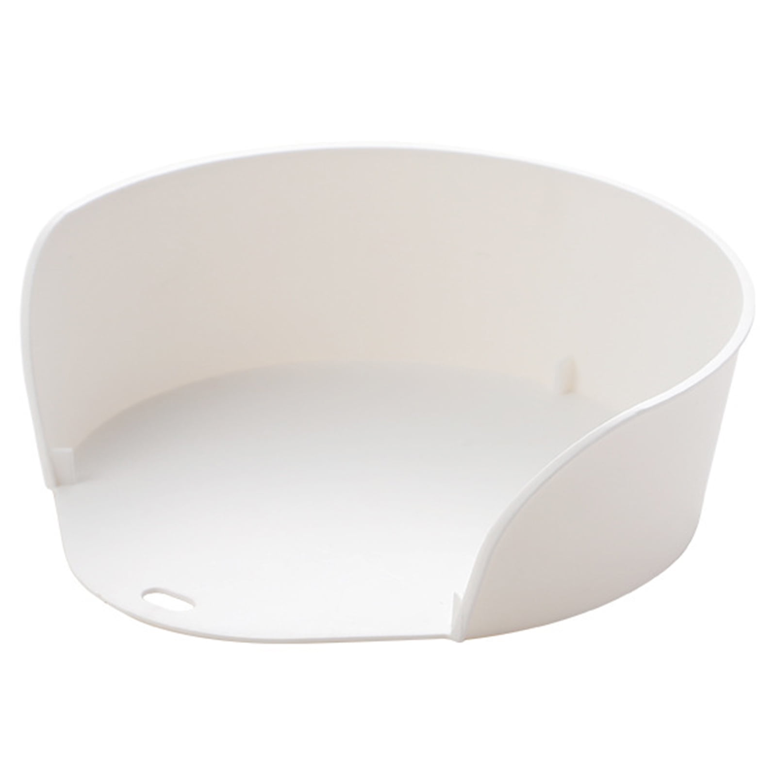 Farfi Dishes Tray Side Opening Easy Entry Stackable Round Hole Space ...