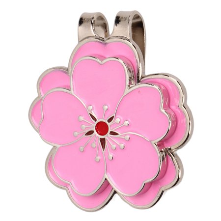 Golf Accessory,Magnetic Golf Ball Marker Flower Golf Ball Marker Peach ...