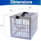 Fridge Locker Box - Lockable Freezer & Pantry Storage for Food, Snacks ...