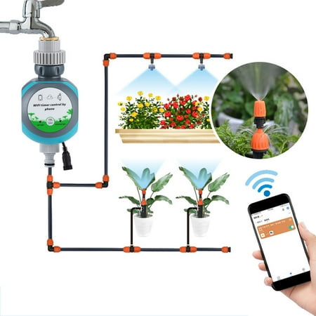 Garosa Wifi Irrigation Timer, Wifi Remote Control Irrigation Timer ...